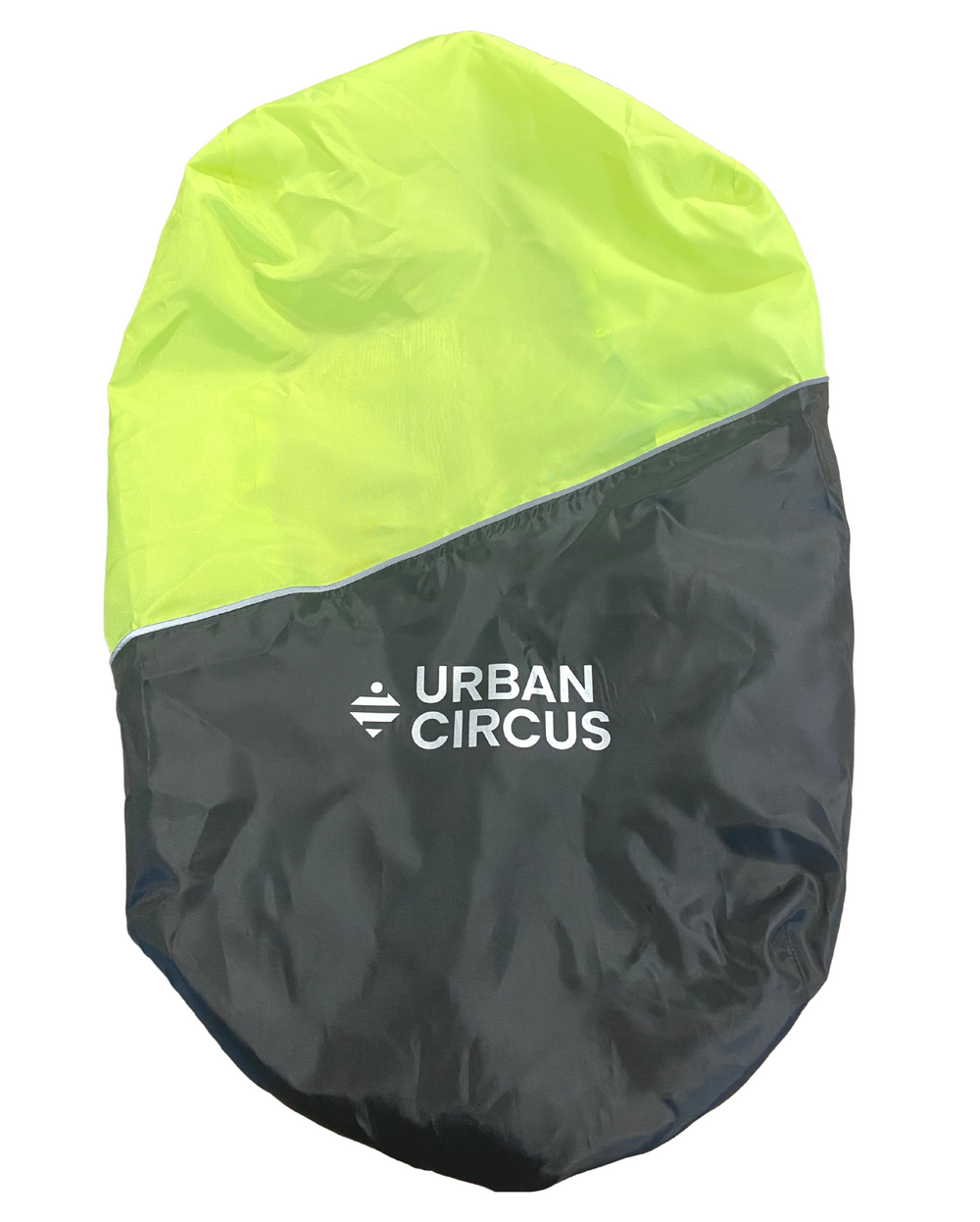 Couvre-sac imperméable jaune | Détails réfléchissants