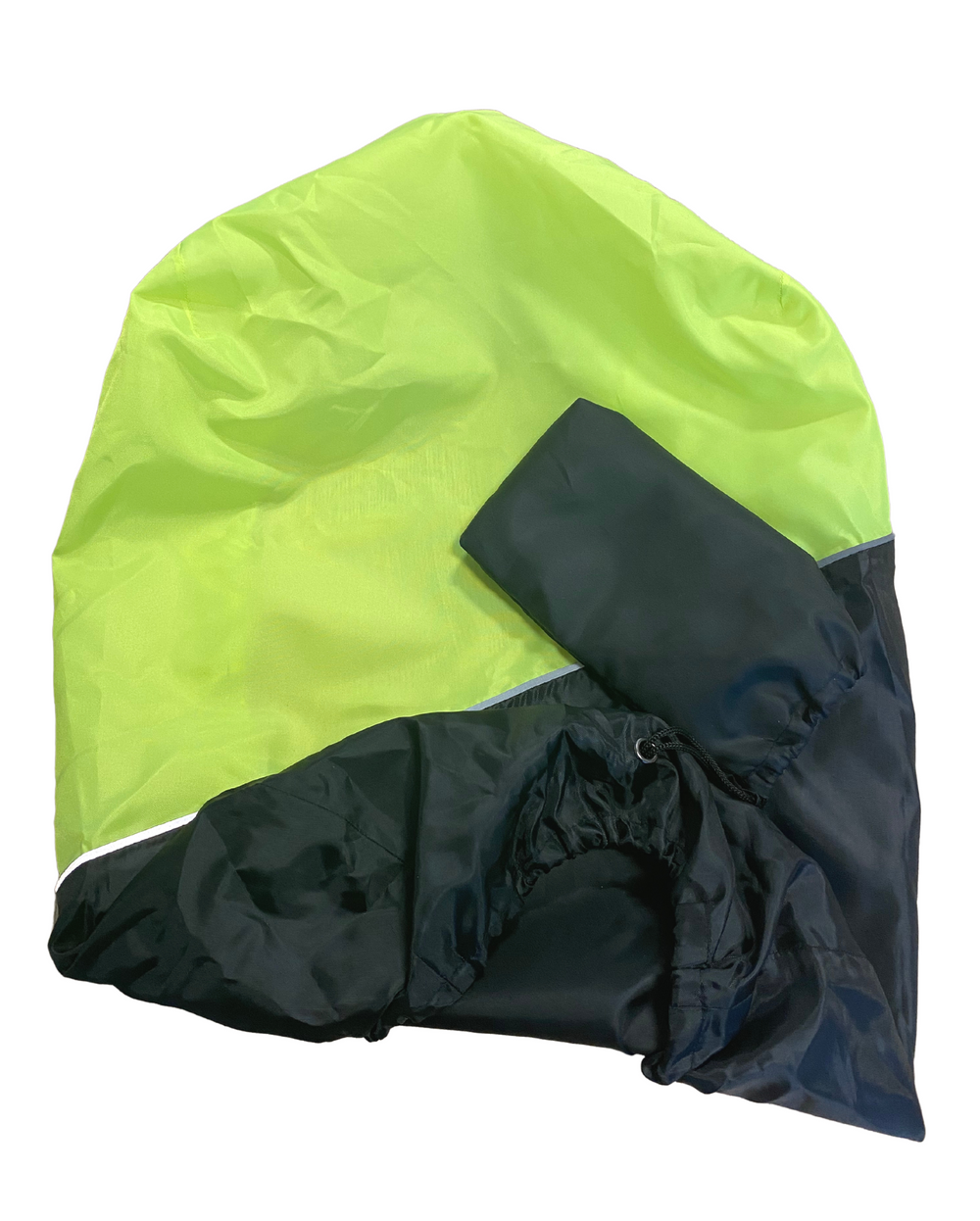 Couvre-sac imperméable jaune | Détails réfléchissants